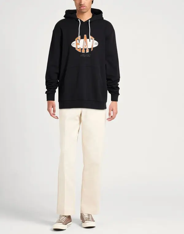 EA7 Cotton French Terry Sweatshirt - Black