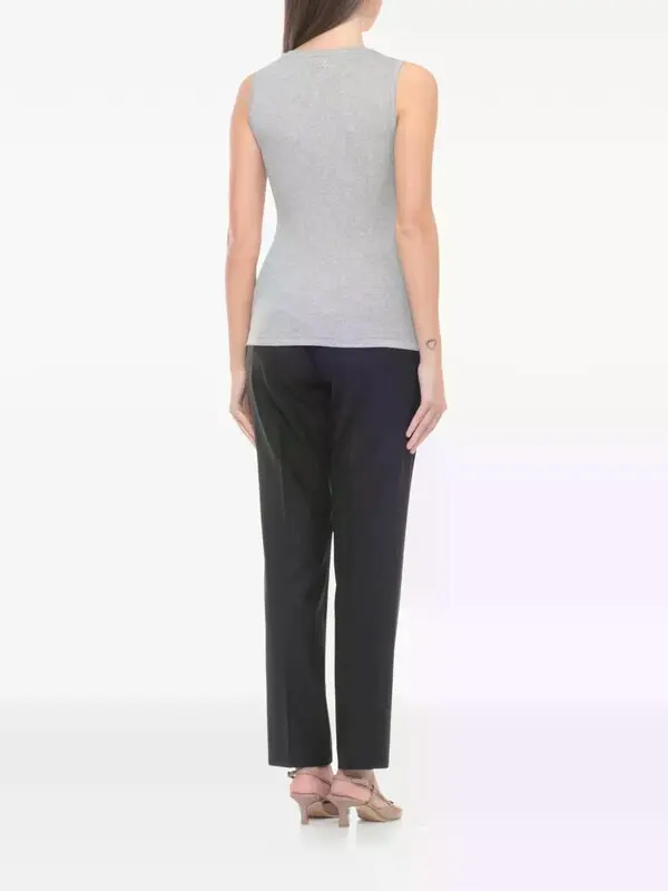 PANICALE Round-neck Tank Top - Grey
