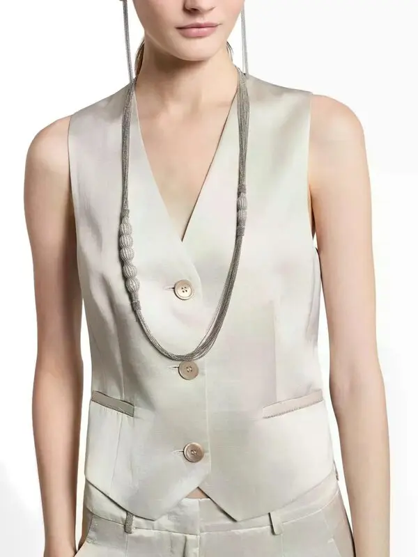 Peserico Buttoned Waistcoat