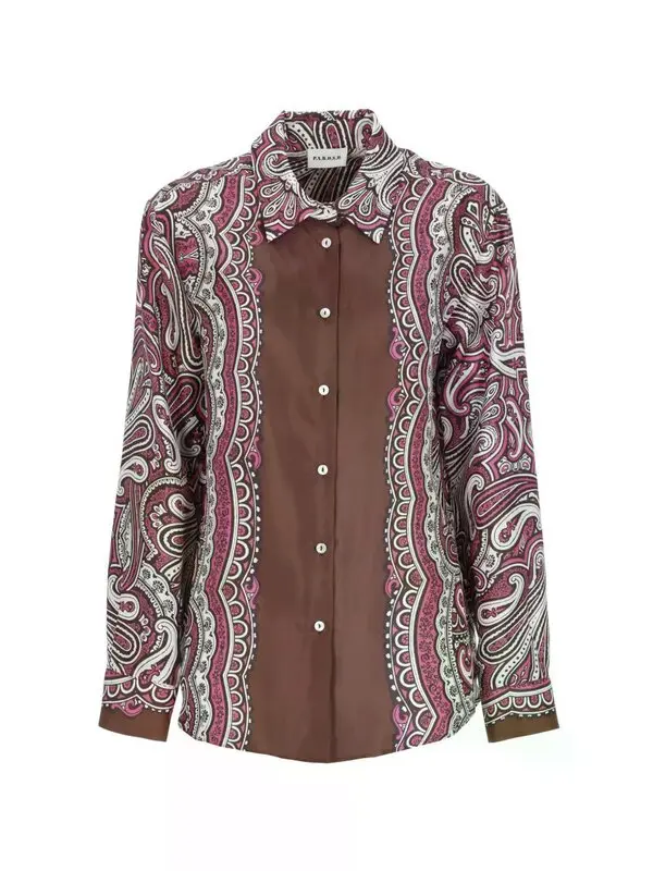 P.a.r.o.s.h Paisley-pattern Buttoned Shirt