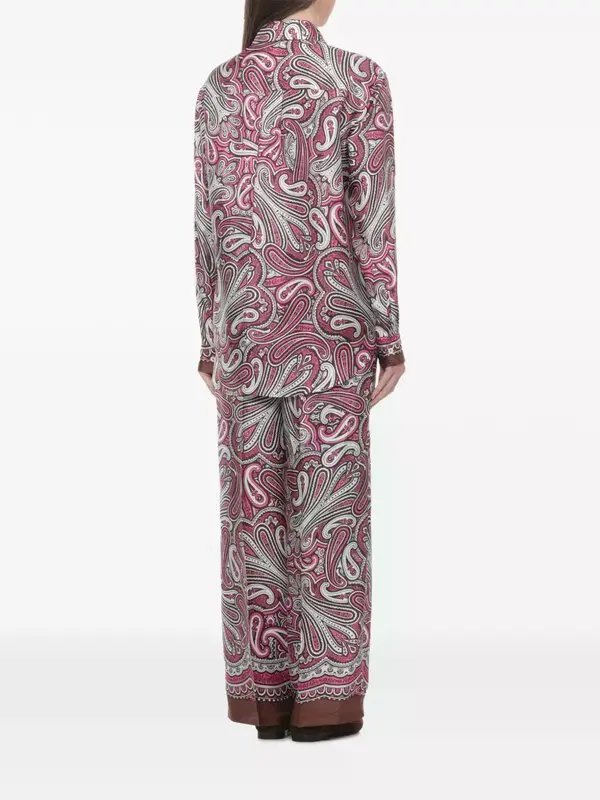P.a.r.o.s.h Paisley-pattern Buttoned Shirt