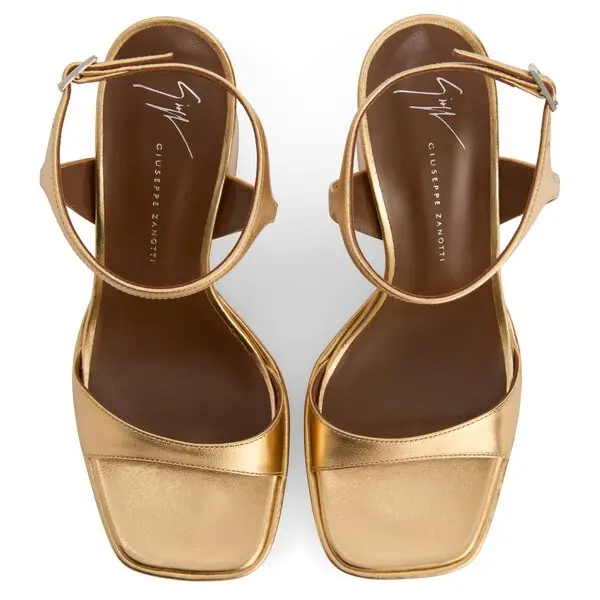 GIUSEPPE ZANOTTI Platform Sandals - Gold
