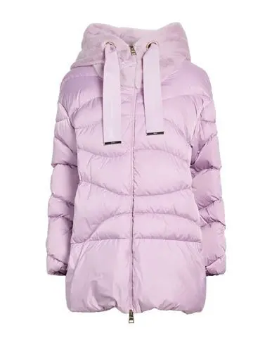 Herno Puffer Jacket With Plush Trims