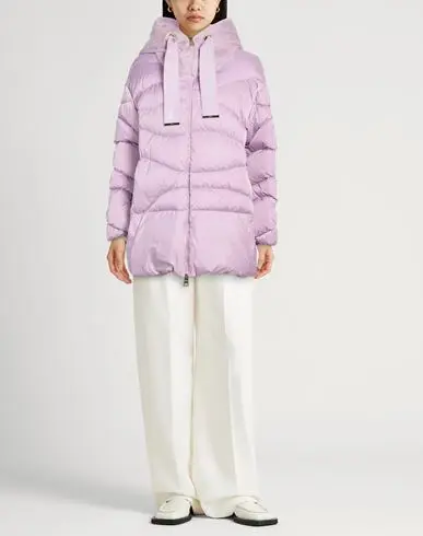Herno Puffer Jacket With Plush Trims