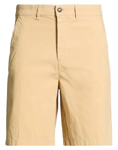 NORTH SAILS Bermuda Shorts With Embroidered Logo - Beige
