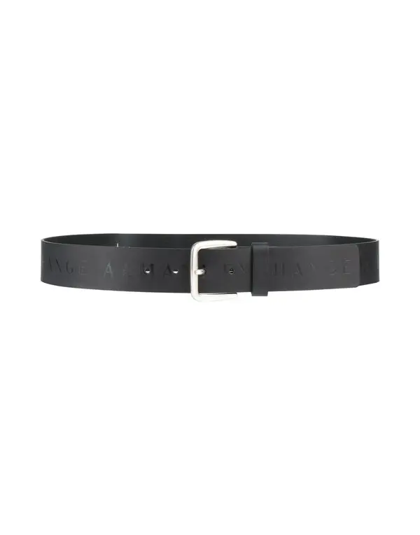 Armani Exchange Cow Leather Belt With Logo