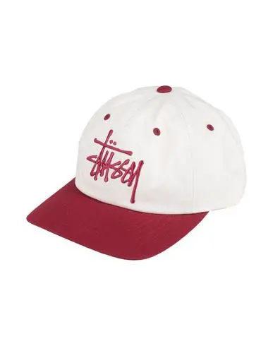 StÜssy Cotton Twill Baseball Cap - Off White