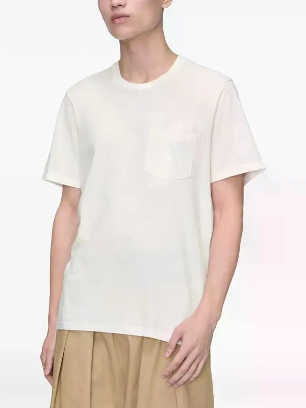 MAISON MARGIELA Taped Cotton Jersey T-shirt - White