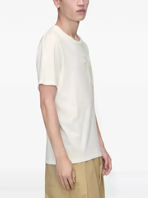 MAISON MARGIELA Taped Cotton Jersey T-shirt - White