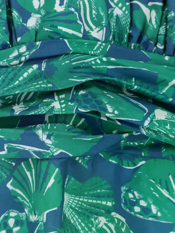 Max Mara Halterneck Printed Dress