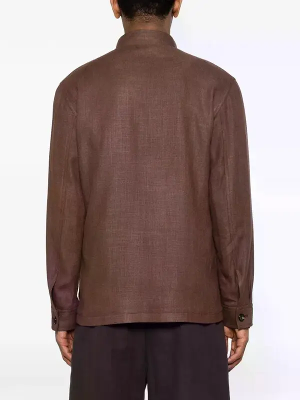 Tagliatore Button Patch Pocket Jacket