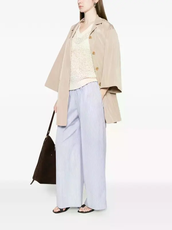 Aspesi Button-front Coat - Neutrals