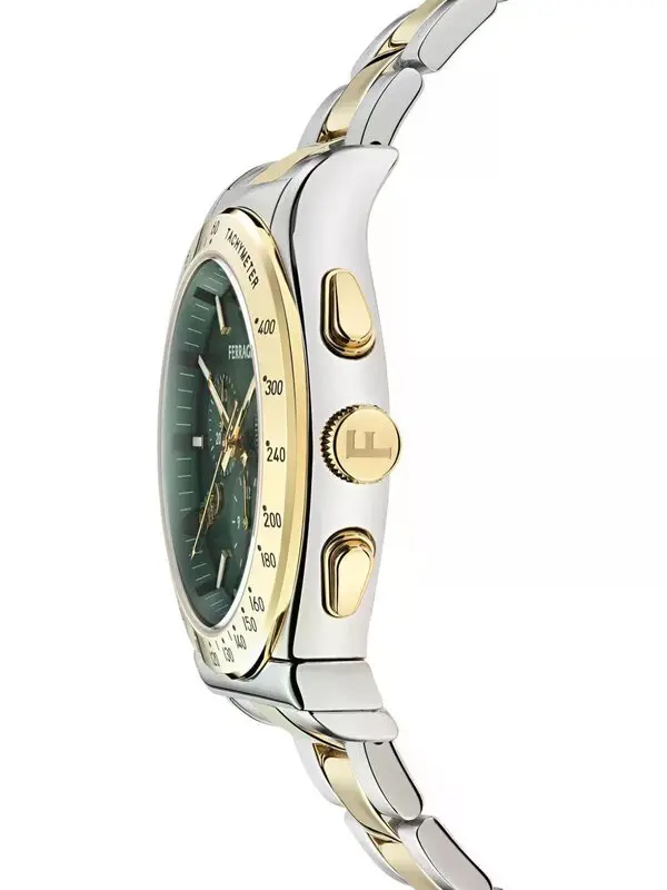 FERRAGAMO 1927 Chrono 42mm Watch - Green