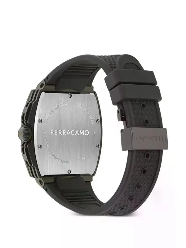 FERRAGAMO F-80 Tonneau Chronograph 41mm Watch