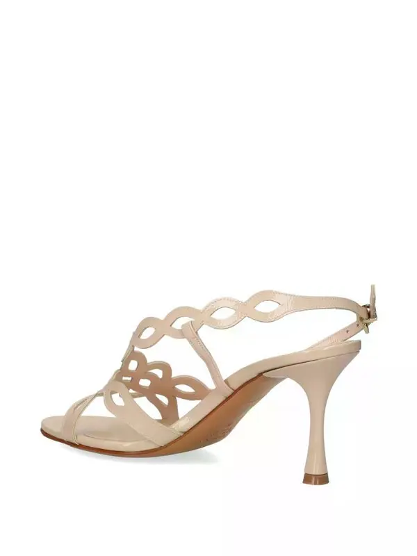 ALBANO Cut-out Heeled Sandals