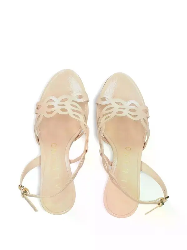 ALBANO Cut-out Heeled Sandals