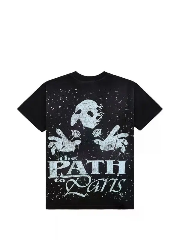 HELLSTAR Phantom Of The Opera Logo-print T-shirt
