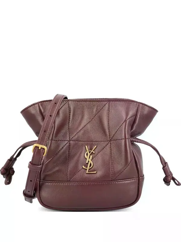Saint Laurent Mini Jamie Quilted Leather Shoulder Bag - Red
