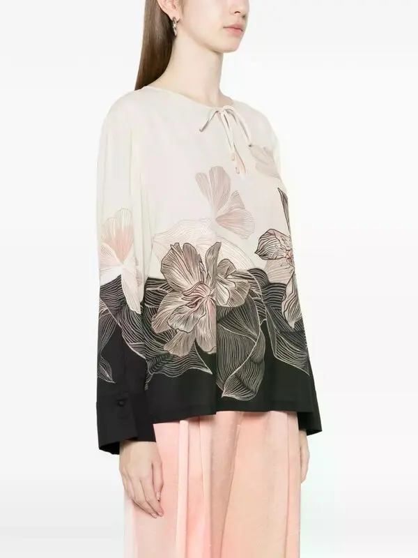MARCCAIN Floral Blouse