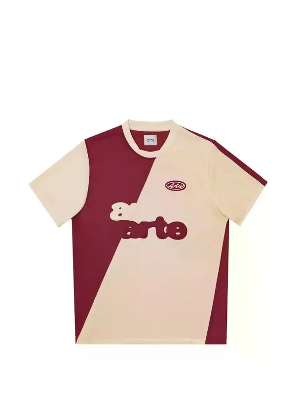 ARTE ANTWERP Color Blocked T-shirt - Red