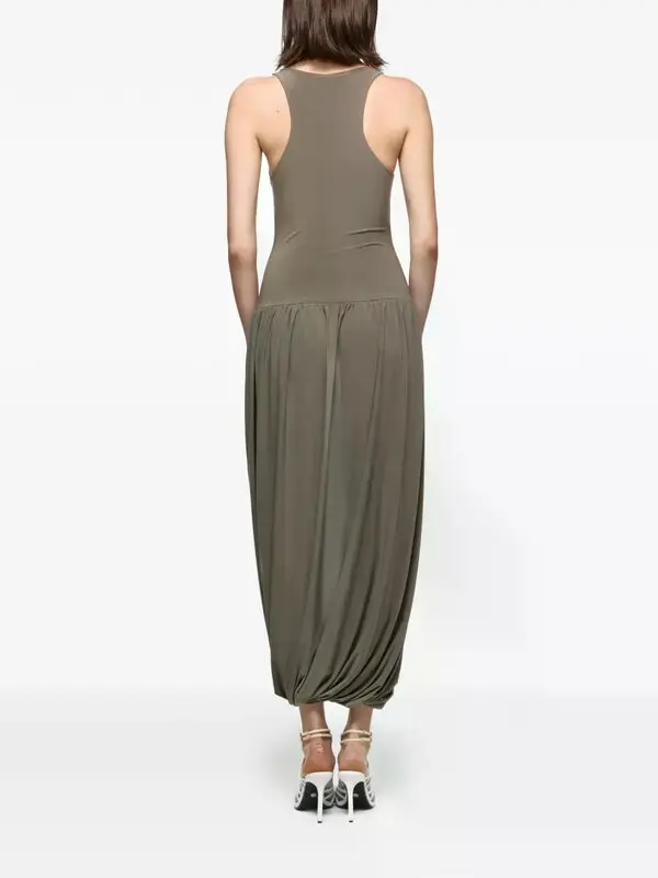 ATU BODY COUTURE Gathered Midi Dress - Grey