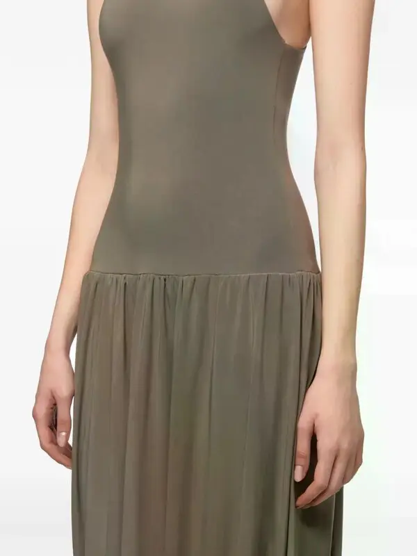 ATU BODY COUTURE Gathered Midi Dress - Grey