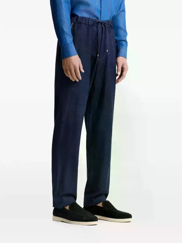 Shanghai Tang Drawstring-fastening Trousers