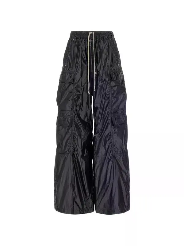Rick Owens Drawstring Cargo Pants - Black