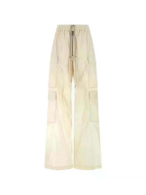 Rick Owens Drawstring Elastic-waist Pants - Neutrals