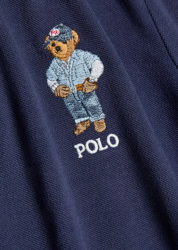 Polo Ralph Lauren Embroidered Piqué Cotton Polo Shirt