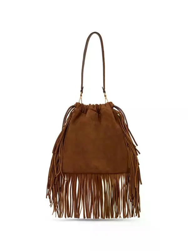 Etro Kalispera Studs Fringes Medium Tote Bag