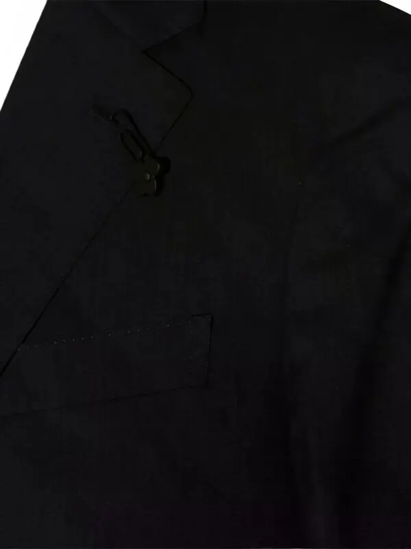 LARDINI Notched-lapel Suit - Black