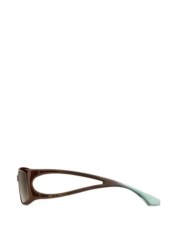 Etro Rectangular Sunglasses - Brown