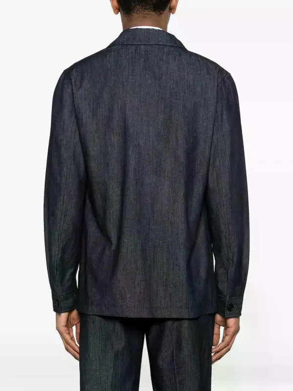Tagliatore Button Flap Shirt Jacket