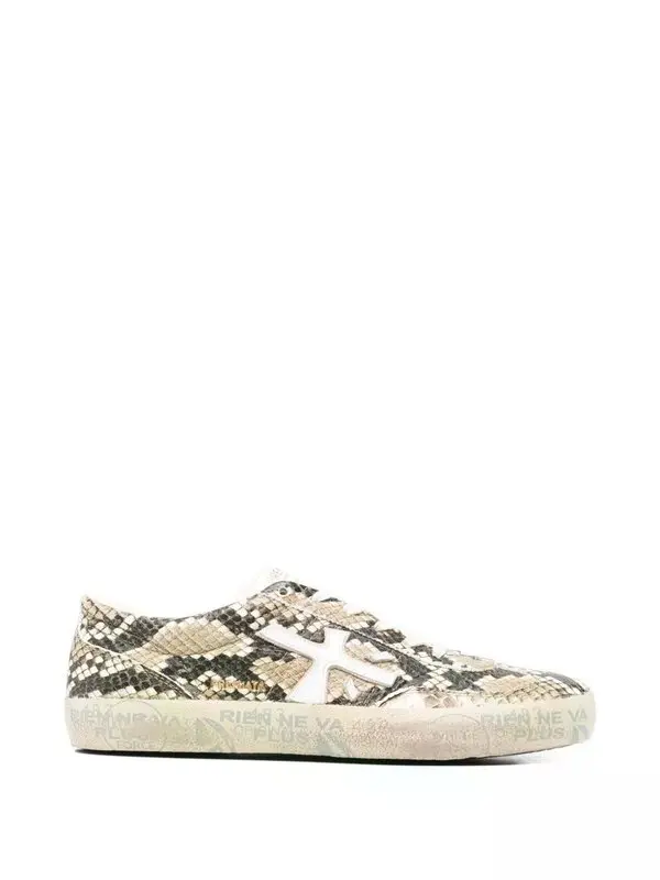 Premiata Crocodile-effect Sneakers