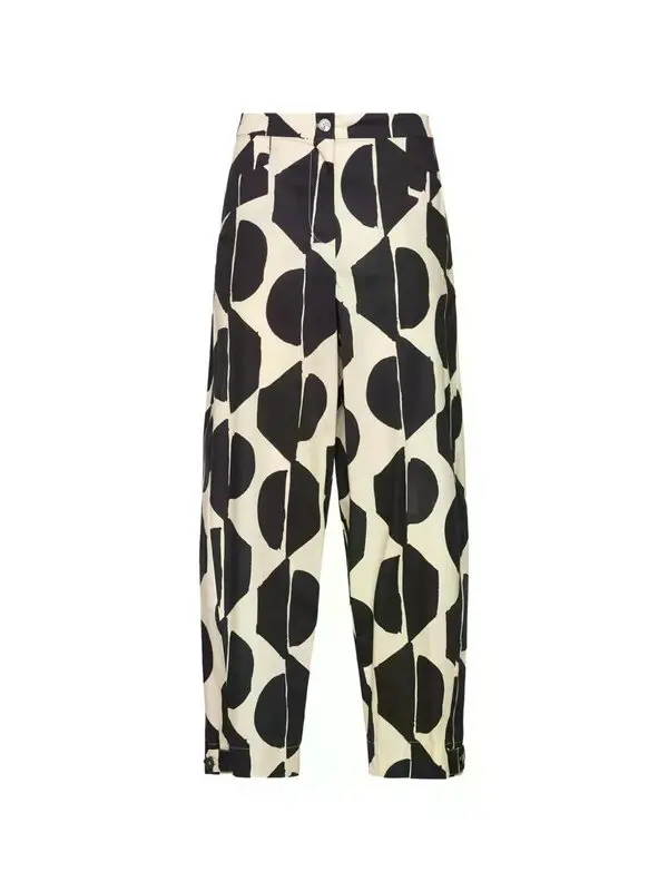 ELENA MIRÒ Printed Trousers