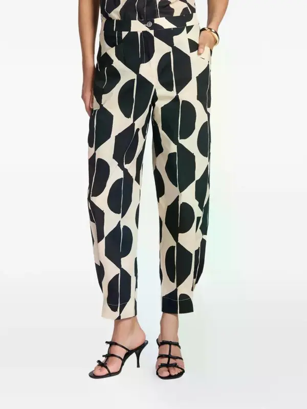 ELENA MIRÒ Printed Trousers