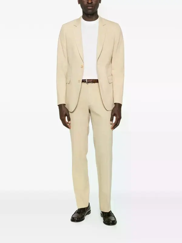 Sandro Wool Blend Suit Trousers - Neutrals