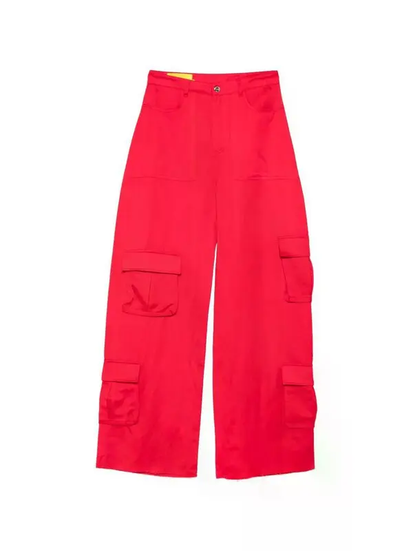 MARQUES' ALMEIDA Satin Cargo Pants