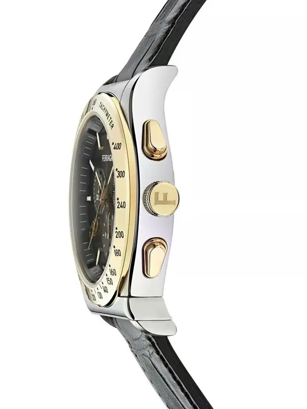 FERRAGAMO 1927 Chrono 42mm Watch - Black