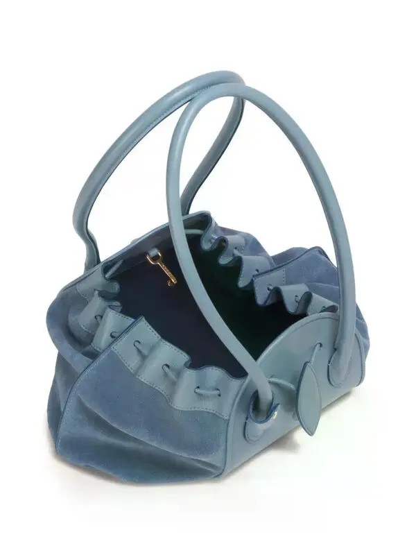 Marni Leather And Suede Shoulder Bag