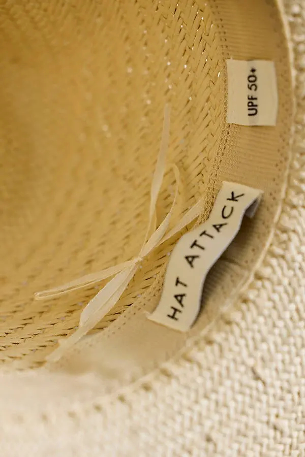 TERRAIN Packable Straw Surfer Hat