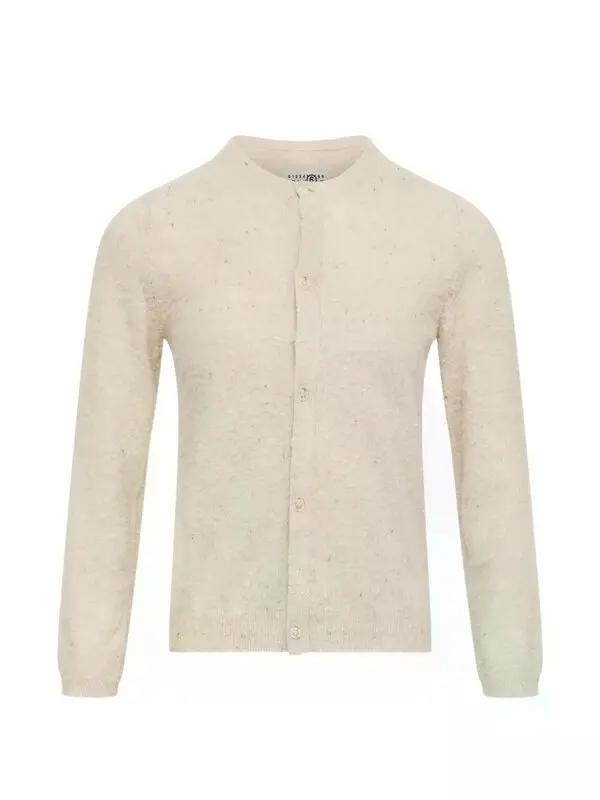 MAISON MARGIELA Textured Knit Button-front Cardigan