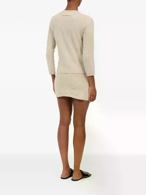 MAISON MARGIELA Textured Knit Button-front Cardigan