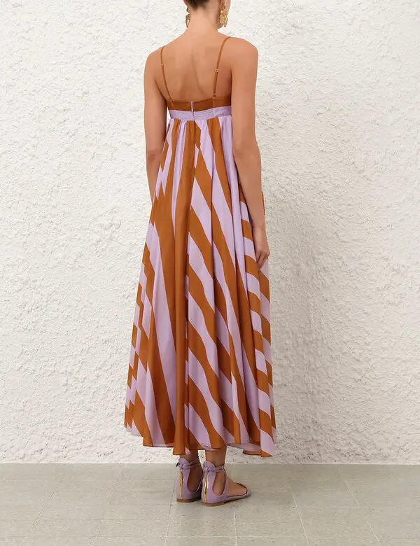 Zimmermann Indra Stripe Maxi Dress