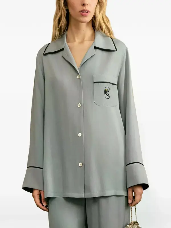 Sleeper Finnegan Trimmed Shirt