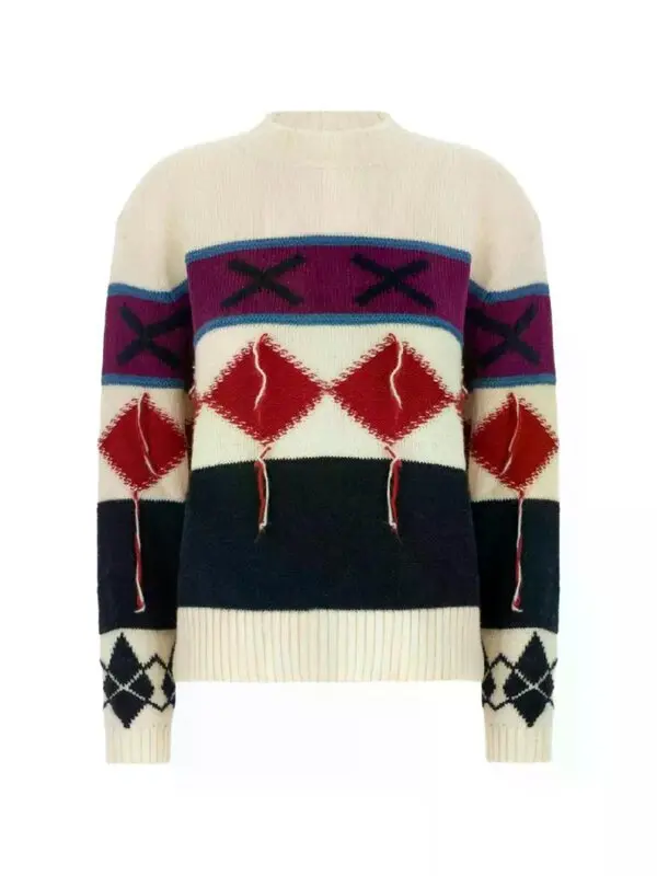 Iceberg Diamond-patterned Sweater