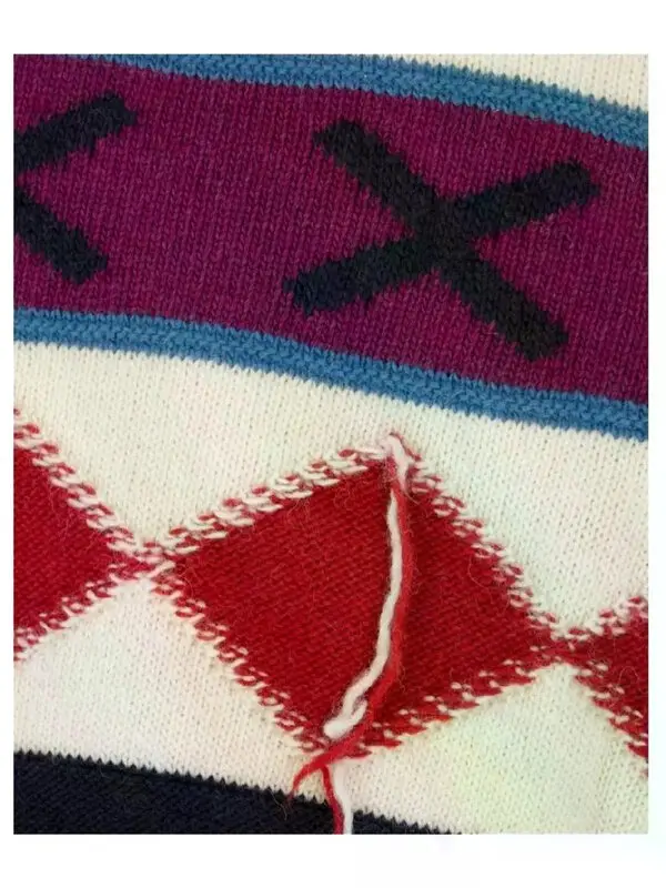 Iceberg Diamond-patterned Sweater