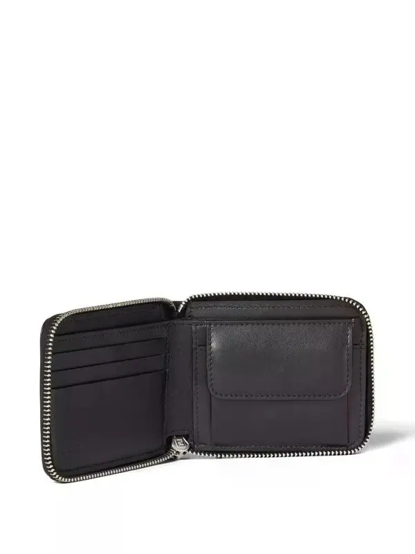 Fendi Zip Leather Wallet