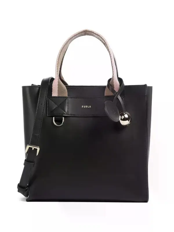 Furla Tote Bag With Charm Detail - Black